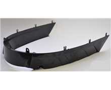 Capot inférieur noir twin-cut, 25076808/0, 125076808/0 | PiecesTondeuses